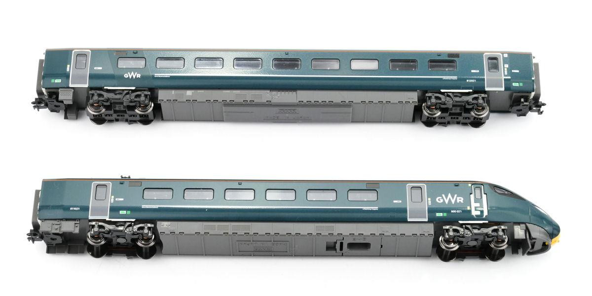 Kato 10-1671 Class 800/0 GWR IET 800 021 5 Car EMU N Scale - Inside ...