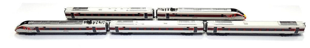 Kato 10-1674 Class 800/2 LNER Azuma 800 209 5 Car EMU N Scale - Inside ...