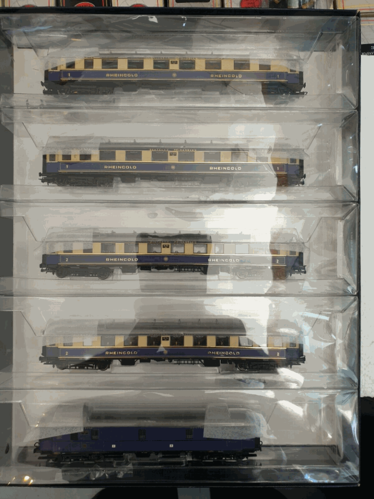 Liliput L382003 Rheingoldgarnitur DRG EP 2 Coach Set - Inside Line Models