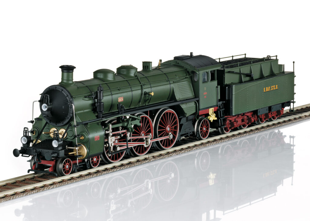 Trix 22403 Class S 3/6 Steam Locomotive the Hochhaxige / High Stepper ...