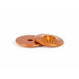 AVID AV1600-ORG Avid Wing Buttons - Alloy (2) - Orange - Inside Line Models