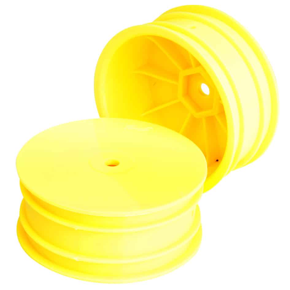 Buggy Rims 14mm front yellow (2) 4WD - Inside Line Models