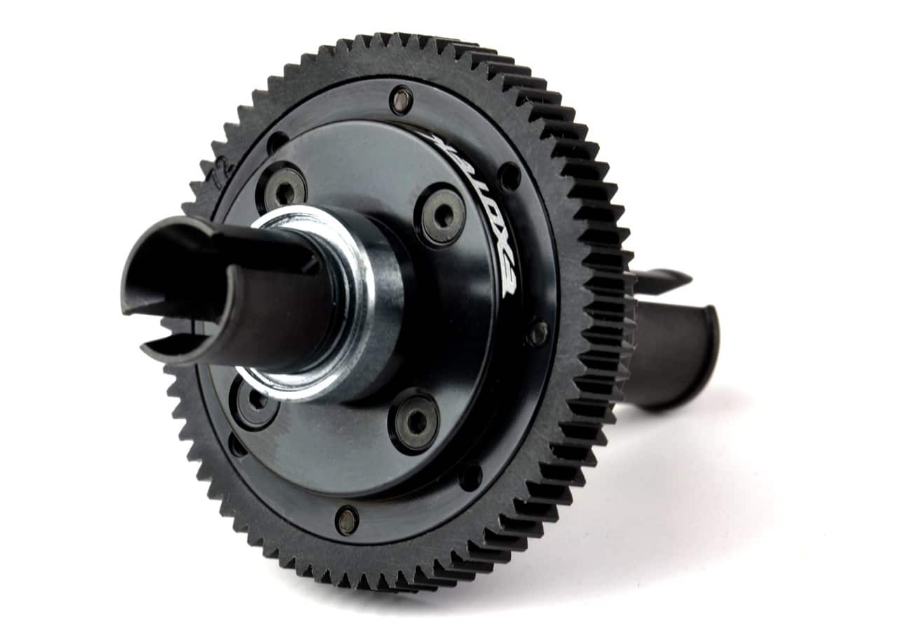 D413 MACHINED 72 SPUR GEAR AND MOUNTING PLATE - Inside Line Models