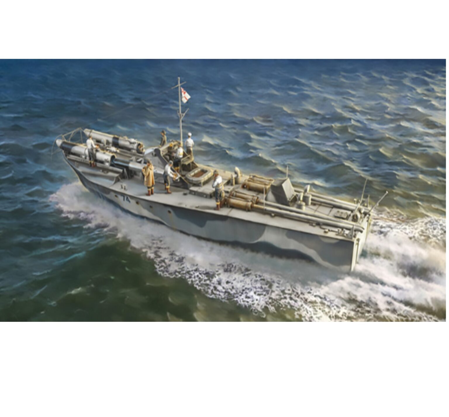 Italeri 5624 Vosper 74 With Crew - Inside Line Models