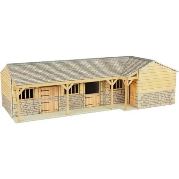 Metcalfe PO256 00/H0 SCALE STABLE BLOCK - Inside Line Models