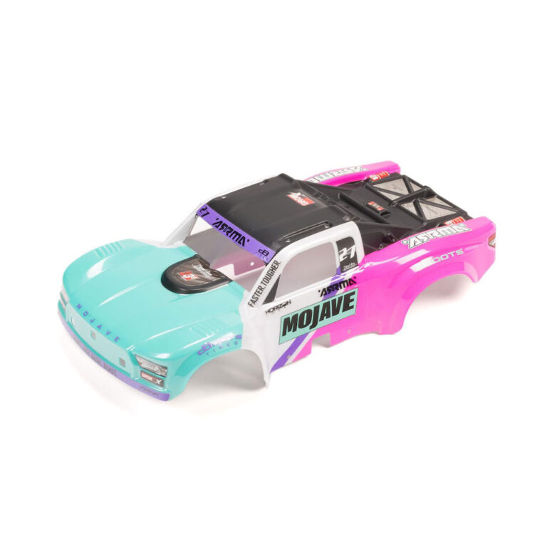 ARRMA ARA-1564 MOJAVE GROM Body, Teal/Pink - Inside Line Models