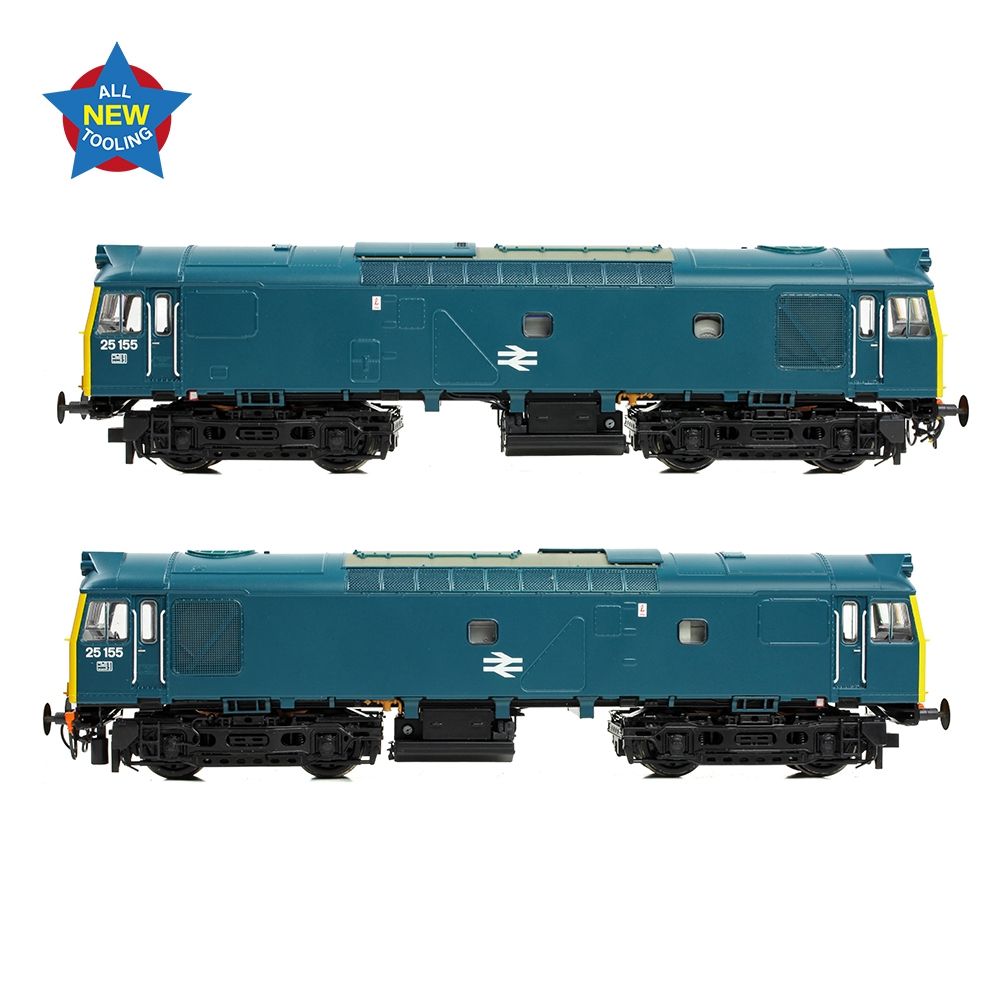 Bachmann 32-345 Class 25/2 25155 BR Blue - Inside Line Models